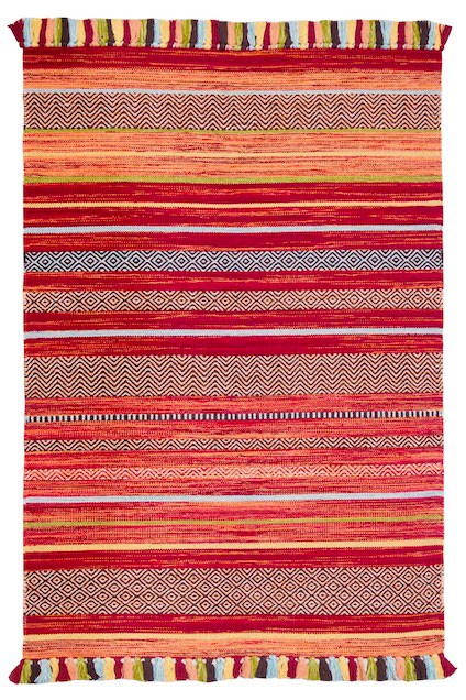 Kelim - Red Stripe - Homecraft Carpets